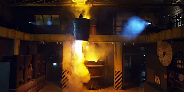 BHP steelmaking simulation - Newcastle Museum